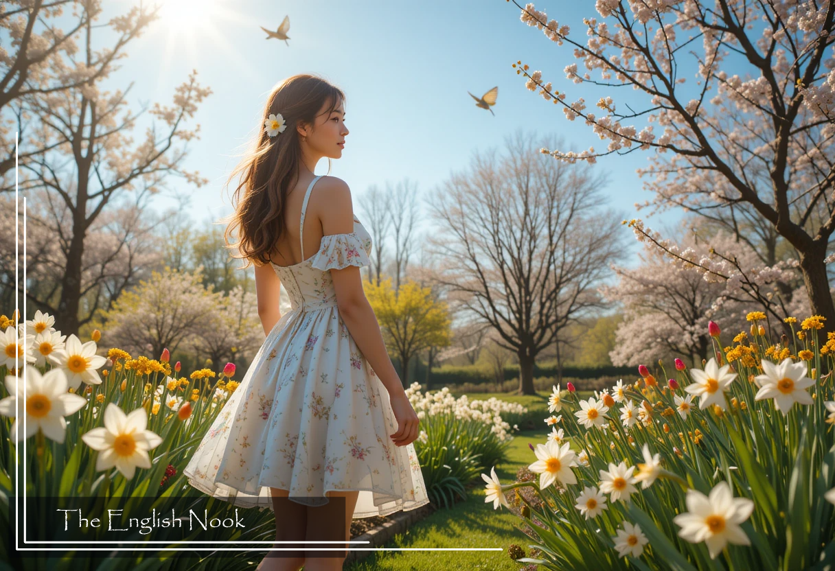 Guía de Vocabulario de Primavera en Inglés-Español – The English Nook